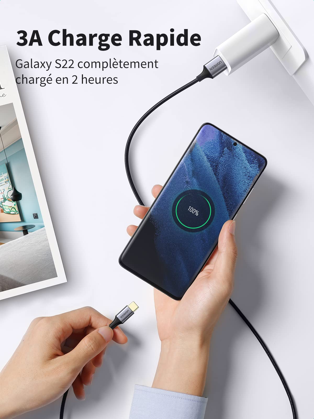 UGREEN Câble USB C à USB 3.0 Charge Rapide et Data Sync | UGREEN FR