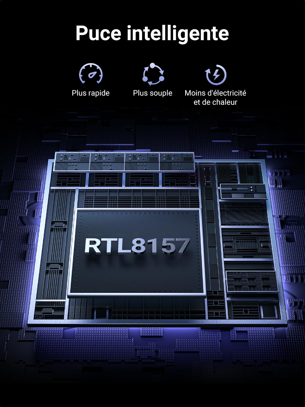 UGREEN 5Gbps Adaptateur USB C Ethernet RJ45 5 Gigabit Thunderbolt C 3.2 ...