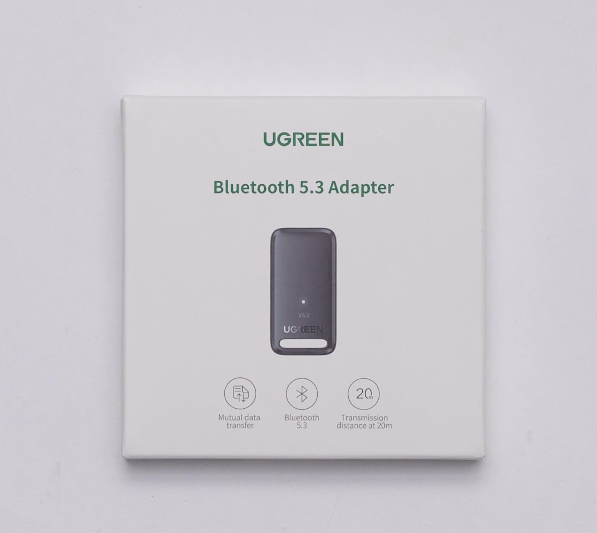 UGREEN Dongle Bluetooth 5.3 Adaptateur Bluetooth pour PC Cl¨¦ Bluetooth USB Faible Latence ...