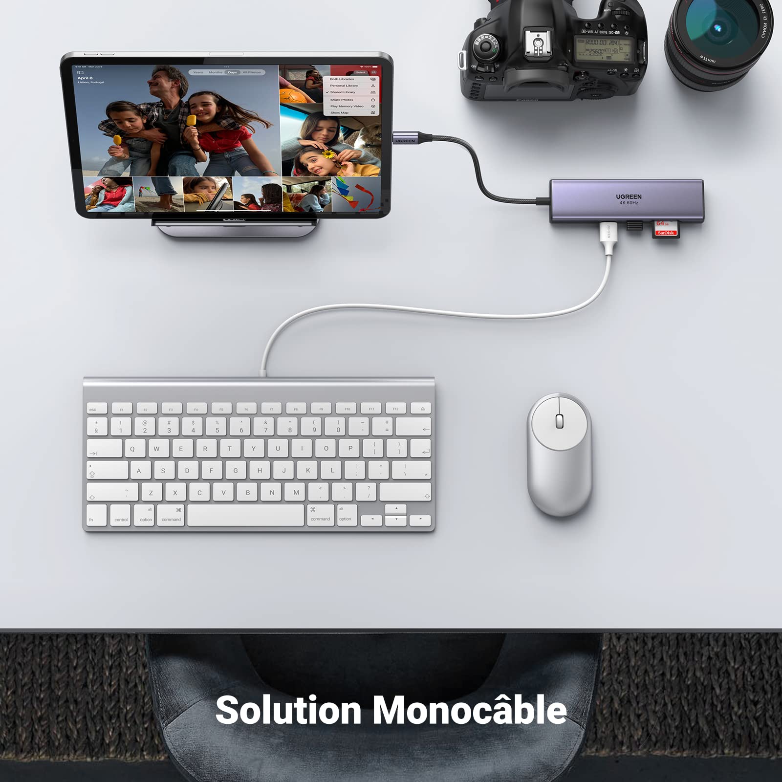 UGREEN Revodok 7 en 1 Hub USB C 100W PD | UGREEN FR